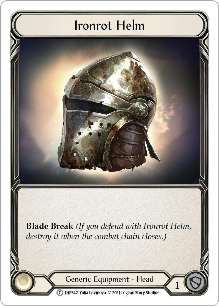 Flesh and Blood TCG - Ironrot Helm – The Straw Hat Store