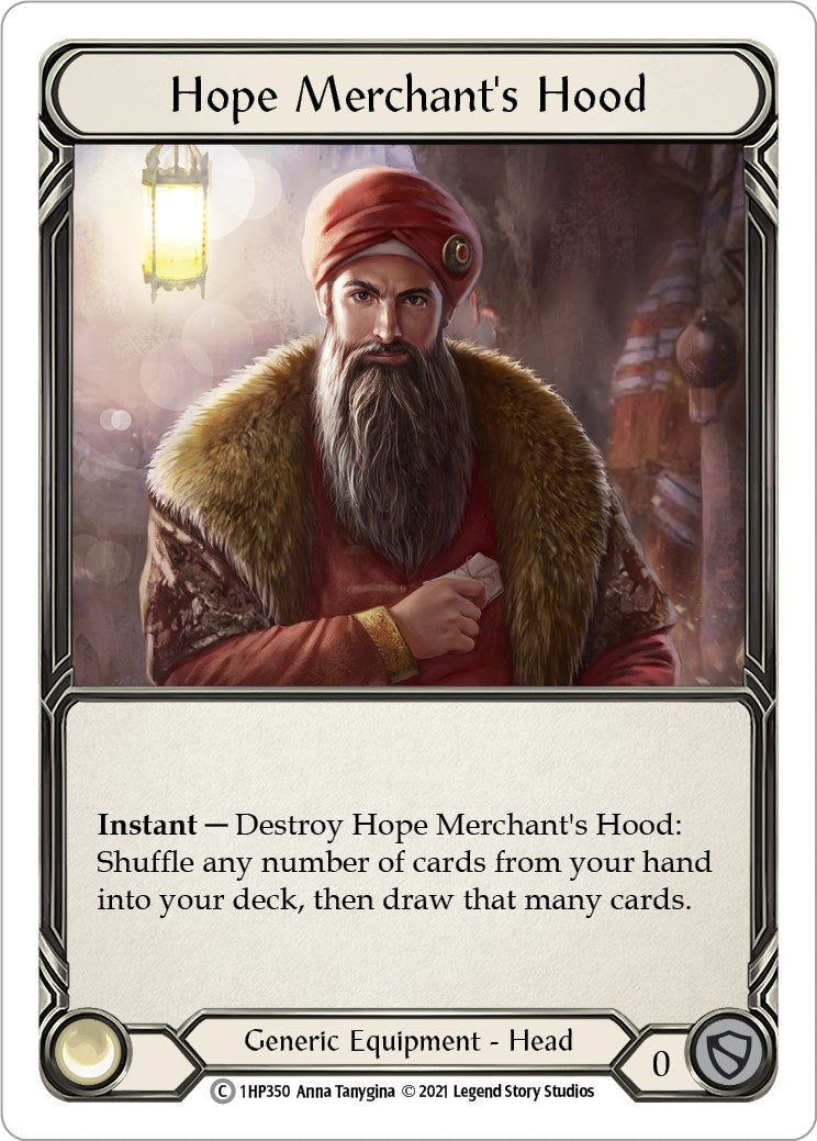 Flesh and Blood TCG - Hope Merchant's Hood – The Straw Hat Store