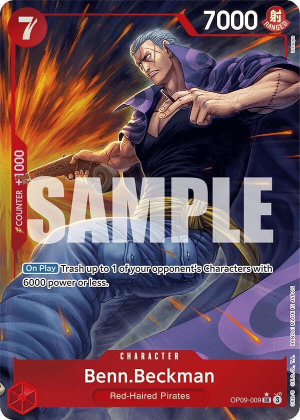 One Piece Card Game - Benn.Beckman (Parallel) - OP09-009 – The Straw ...