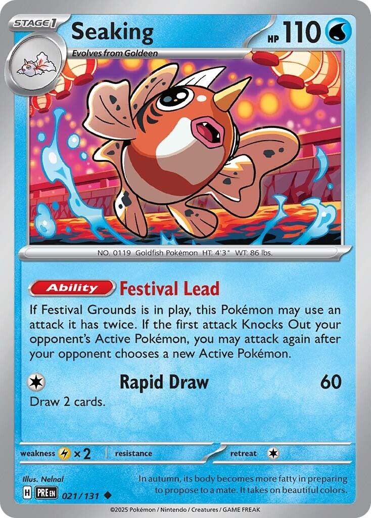 Pokemon - Seaking - 021/131 – The Straw Hat Store