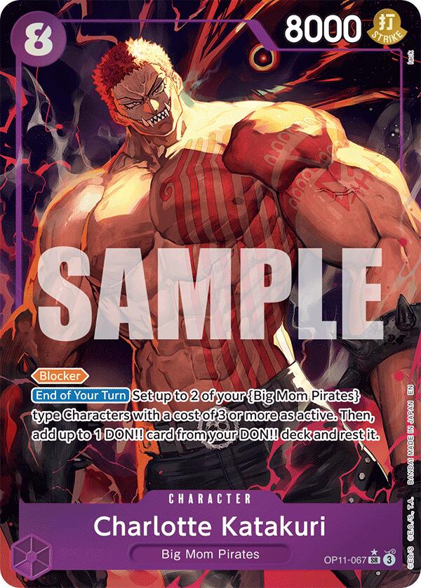 One Piece Card Game - Charlotte Katakuri (067) (Alternate Art) - OP11 ...