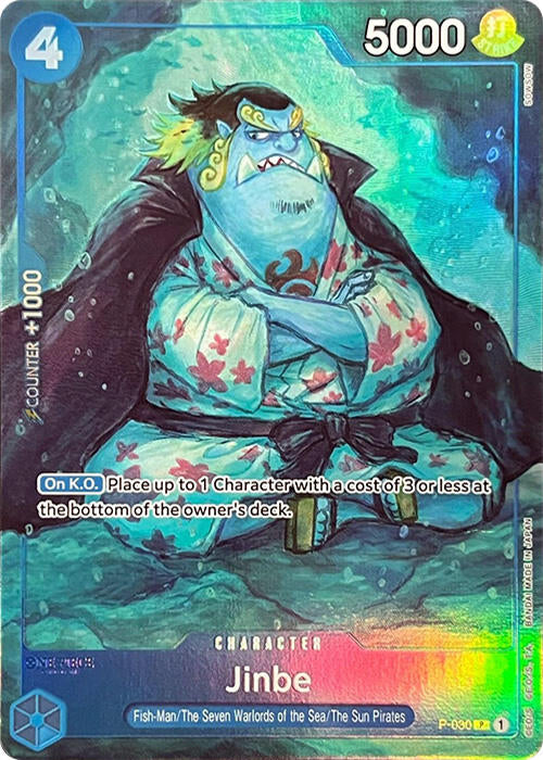 One Piece Card Game - Jinbe (Premium Card Collection -BANDAI CARD GAMES ...