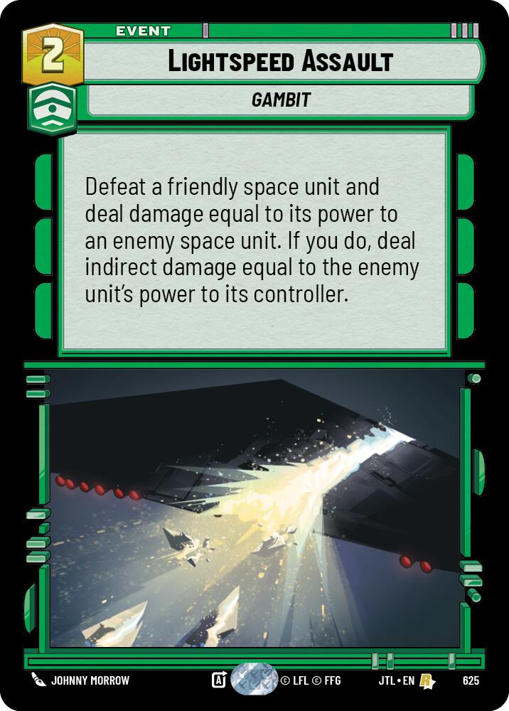 Star Wars: Unlimited - Lightspeed Assault (Foil) - 625 – The Straw Hat ...
