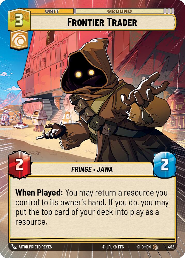 Star Wars: Unlimited - Frontier Trader (Hyperspace) - 482 – The Straw ...