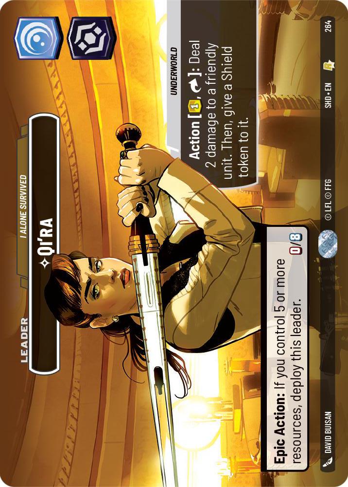 Star Wars: Unlimited - Qi'ra - I Alone Survived (Showcase) - 264 – The ...