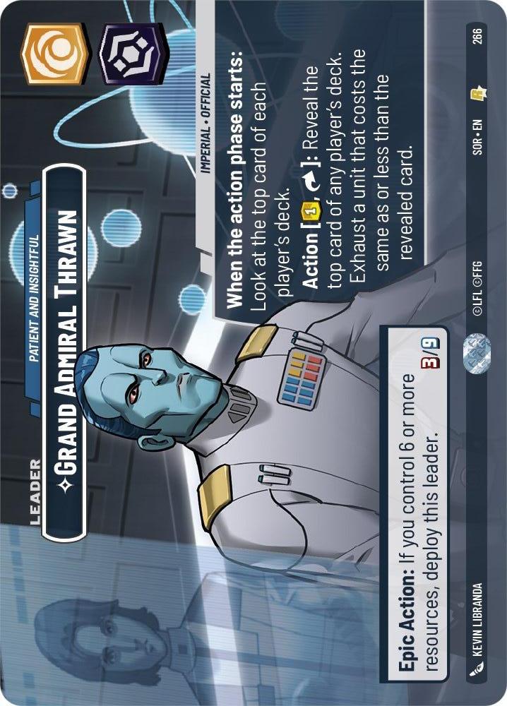 Star Wars: Unlimited - Grand Admiral Thrawn - Patient and Insightful ...