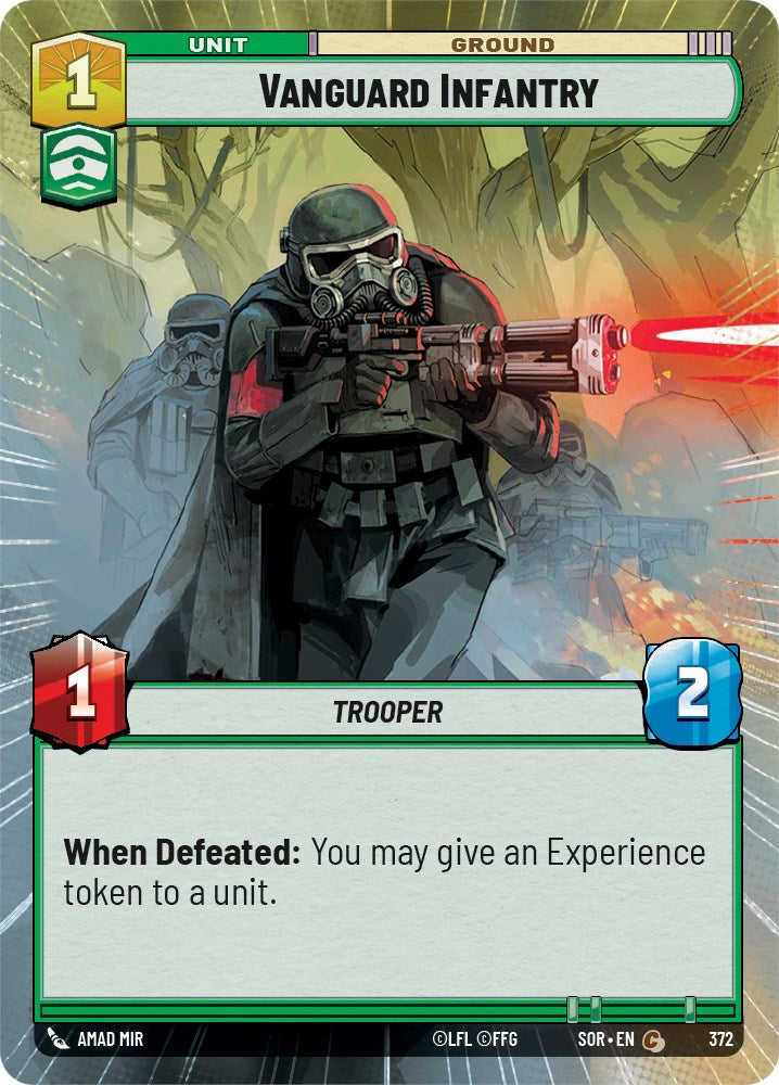 Star Wars: Unlimited - Vanguard Infantry (Hyperspace) - 372 – The Straw ...