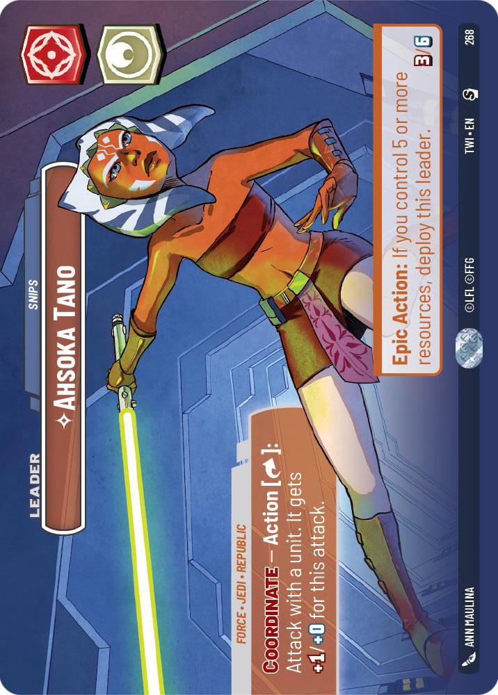 Star Wars: Unlimited - Ahsoka Tano - Snips (Showcase) - 268 – The Straw ...