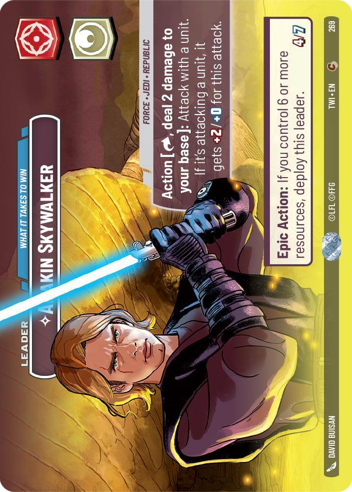 Star Wars: Unlimited - Anakin Skywalker - What it Takes to Win ...